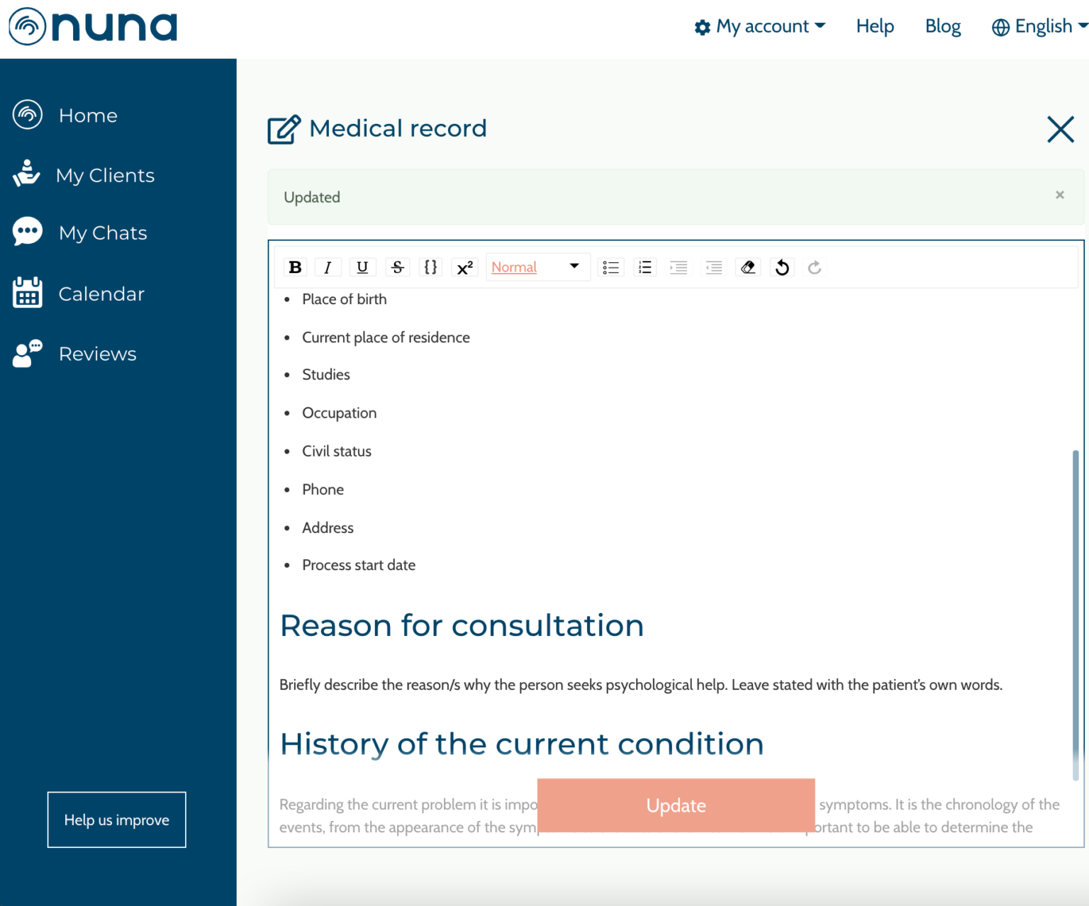 How to write effective therapy notes